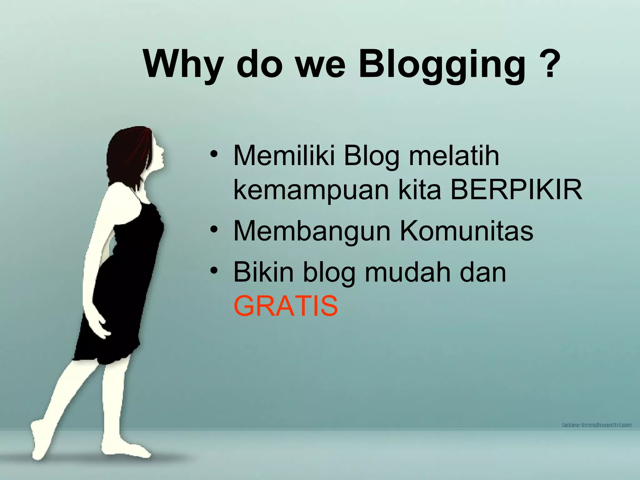 step by step blogging | PPT