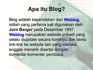 step by step blogging | PPT