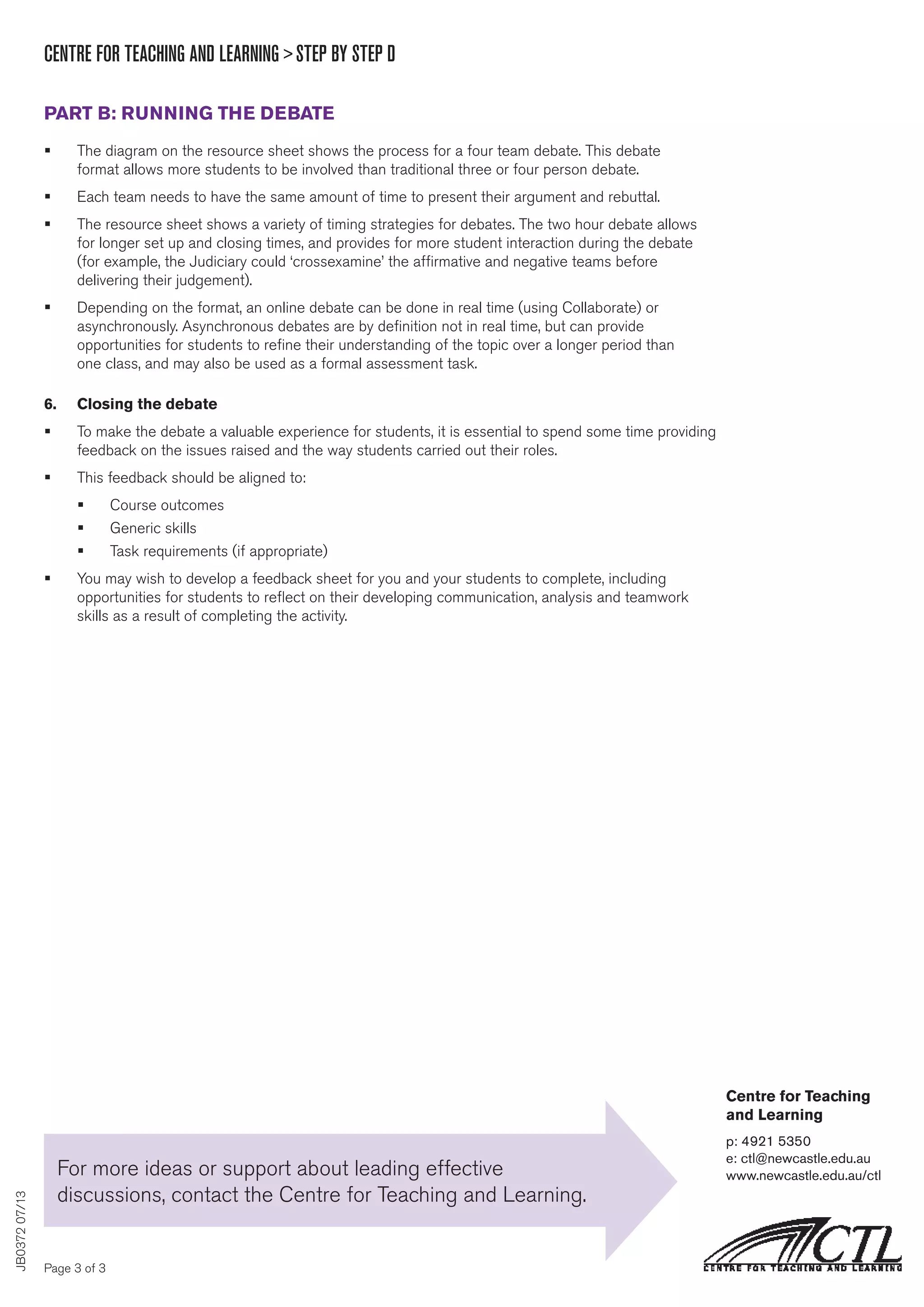 Step by-step-debates | PDF