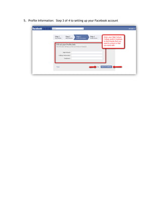 Step-by-step Facebook Instructions | PDF