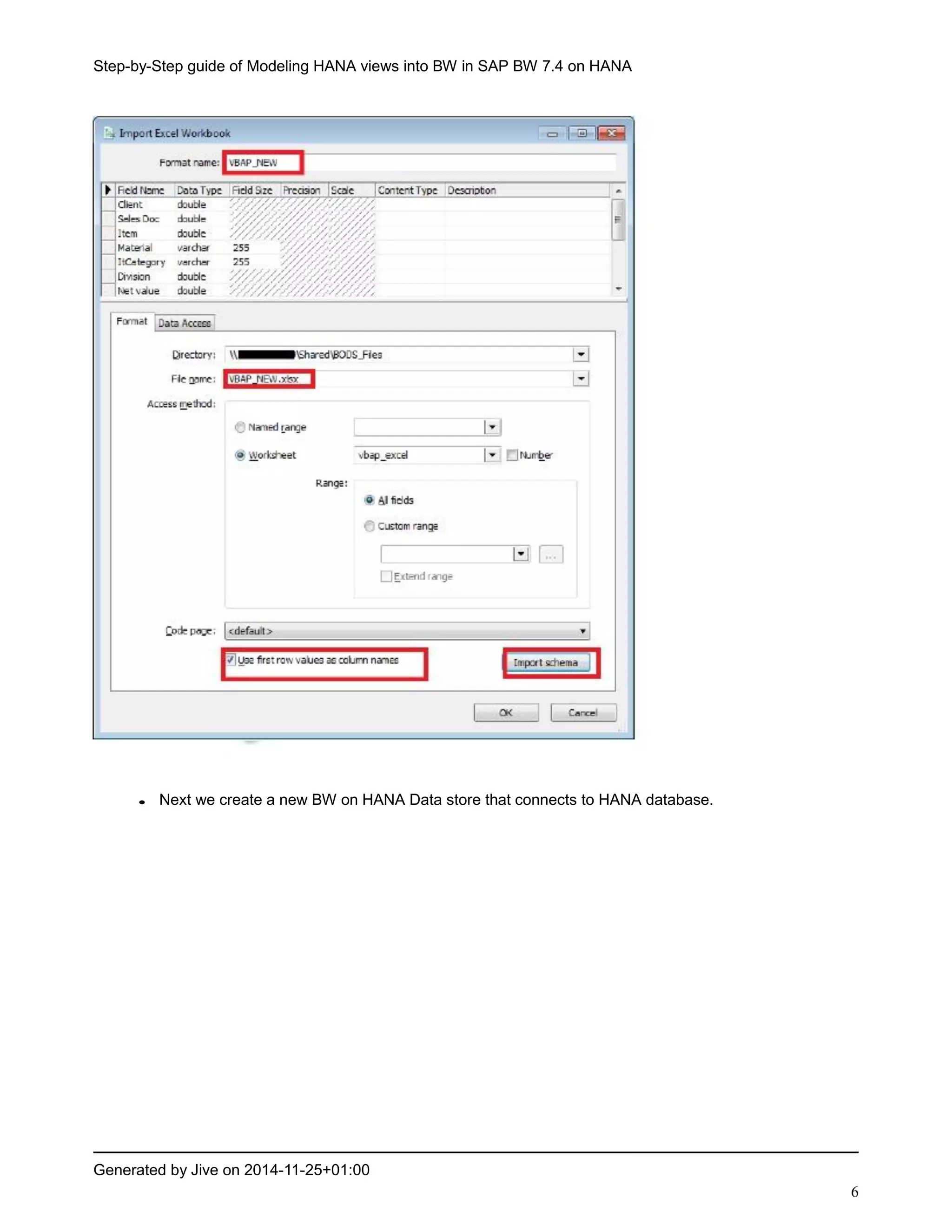 Step by-step-guide-of-modeling-hana-views-into-bw-in-sap-bw-7-4-on-hana | PDF