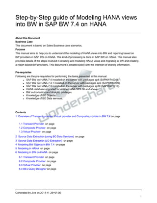 Step by-step-guide-of-modeling-hana-views-into-bw-in-sap-bw-7-4-on-hana ...