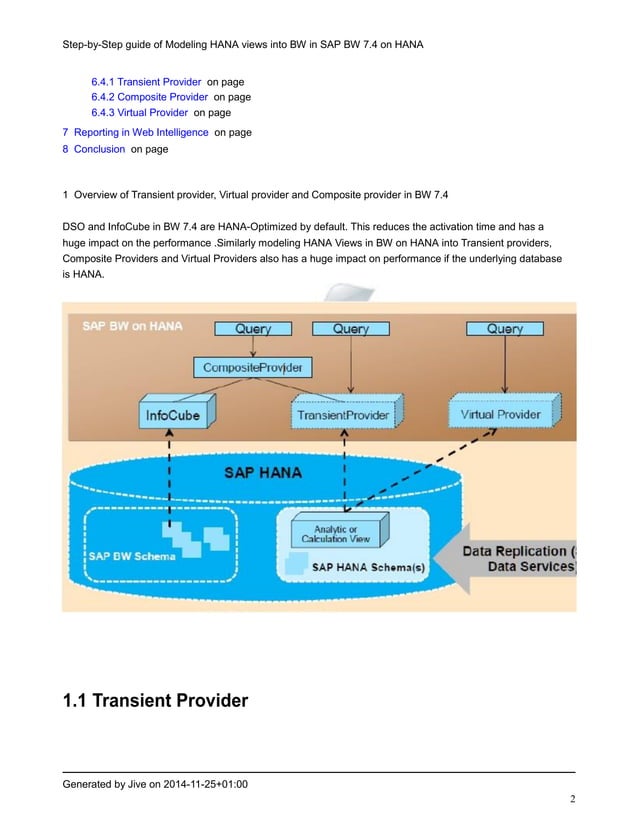 Step by-step-guide-of-modeling-hana-views-into-bw-in-sap-bw-7-4-on-hana | PDF