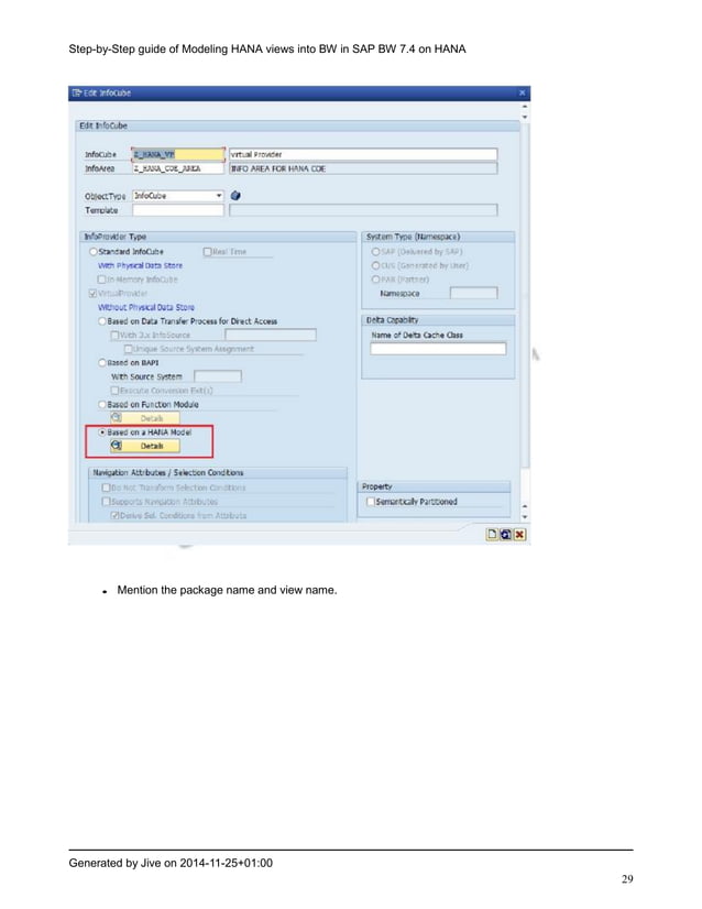 Step by-step-guide-of-modeling-hana-views-into-bw-in-sap-bw-7-4-on-hana | PDF
