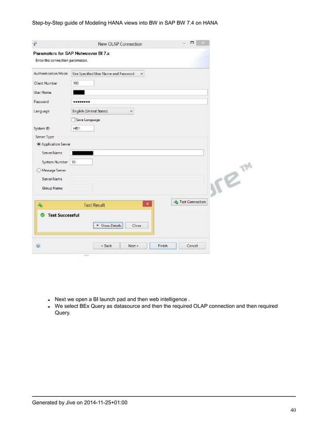 Step by-step-guide-of-modeling-hana-views-into-bw-in-sap-bw-7-4-on-hana | PDF