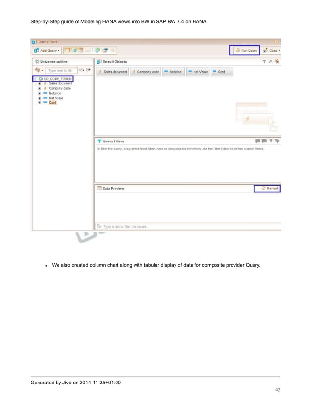 Step by-step-guide-of-modeling-hana-views-into-bw-in-sap-bw-7-4-on-hana | PDF