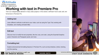Step-by-Step Guide to Perfect Text and Graphics in Premiere Pro | PPT