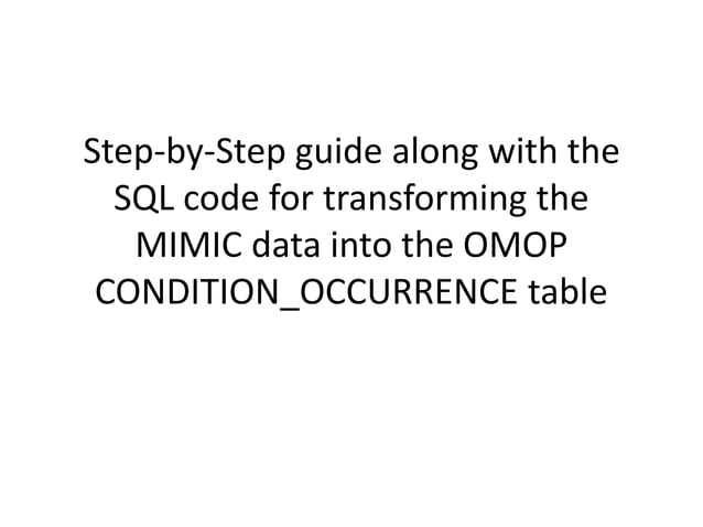 Step-by-Step guide along with the SQL code for.pptx