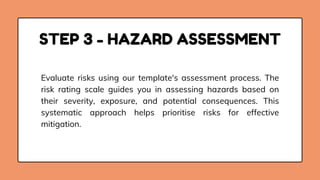 Step-by-Step Guide Conducting a Hazard Assessment Using a Template.pptx ...
