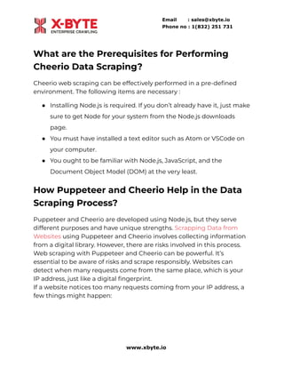 Step-by-Step Guide: How to Perform Cheerio Web Scraping? | PDF