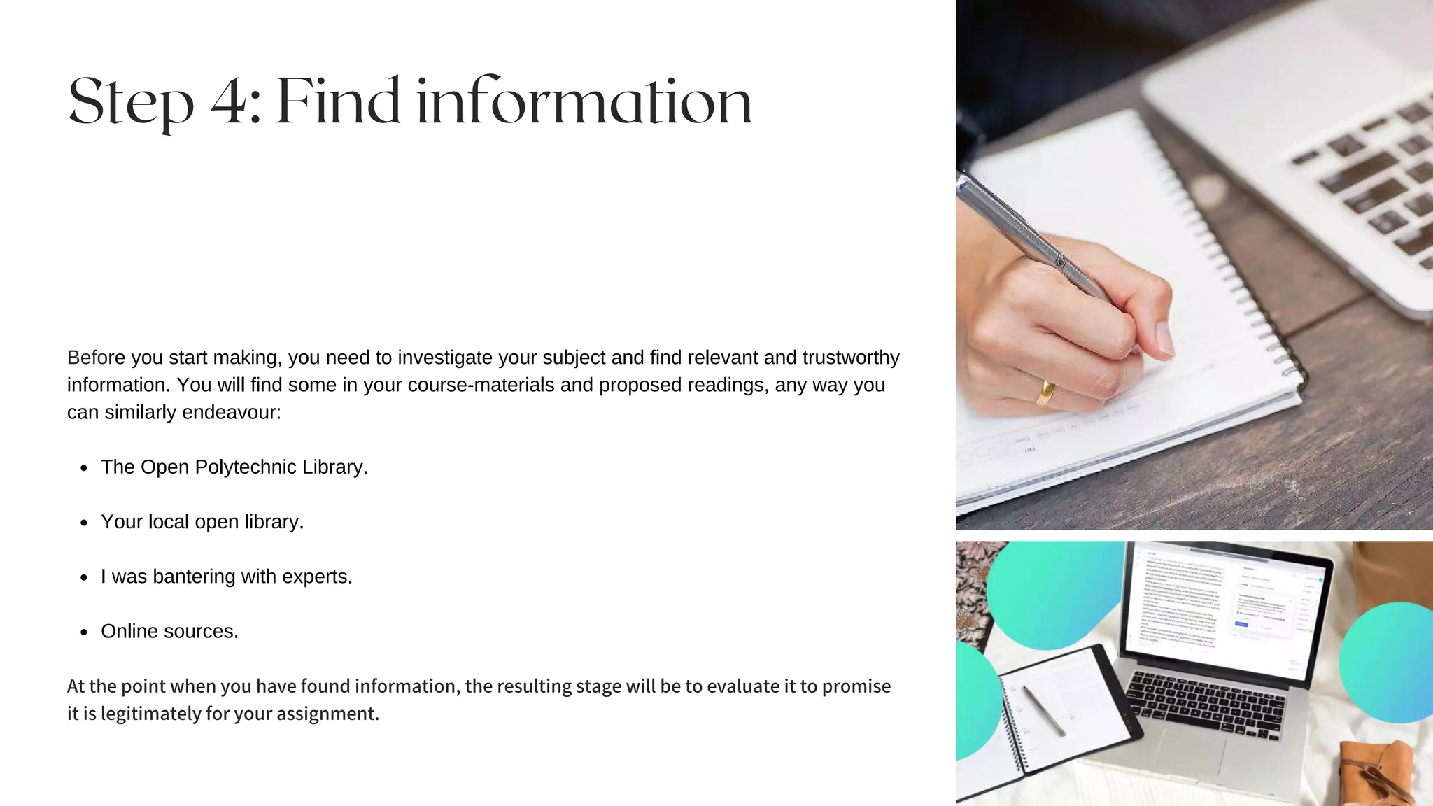 Step by-step guide to assignment writing | PDF