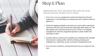Step by-step guide to assignment writing | PDF