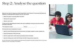 Step by-step guide to assignment writing | PDF