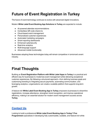 Step-by-Step Guide to Building an Event Registration Platform with ...