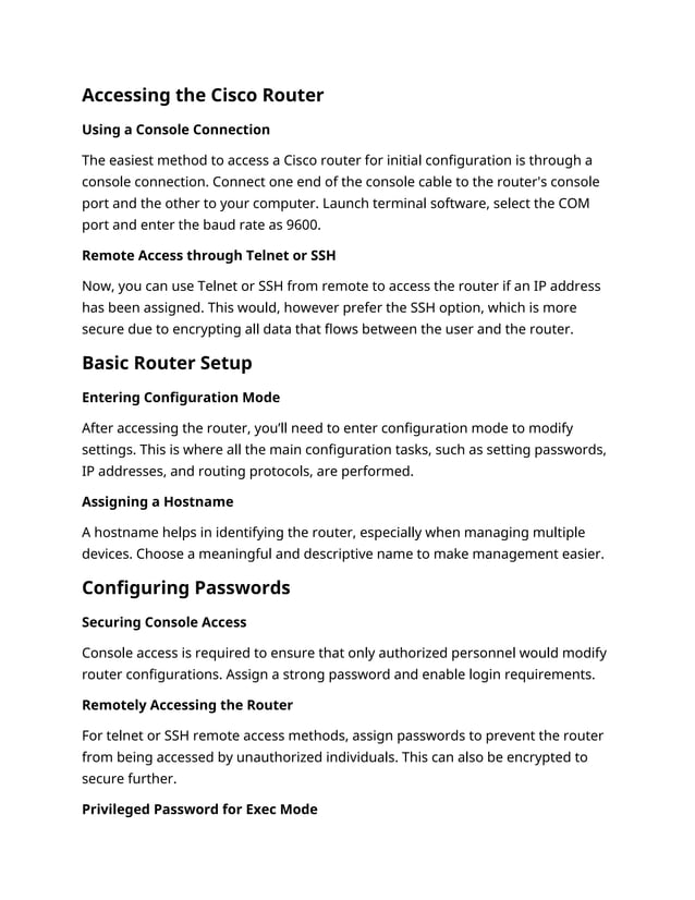 Step-by-Step Guide to Cisco Router Configuration.docx