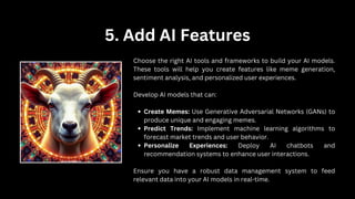 Step-by-Step Guide to Creating Your Own AI-Powered Meme Coin | PPT