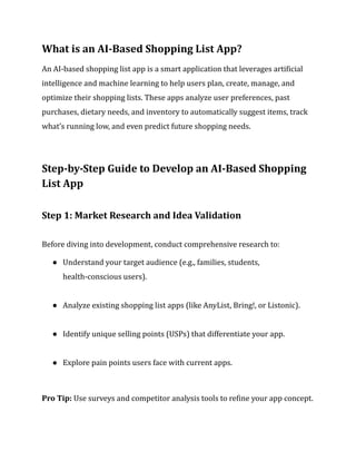 Step by Step Guide to Developing an AI-Based Shopping List App.pdf