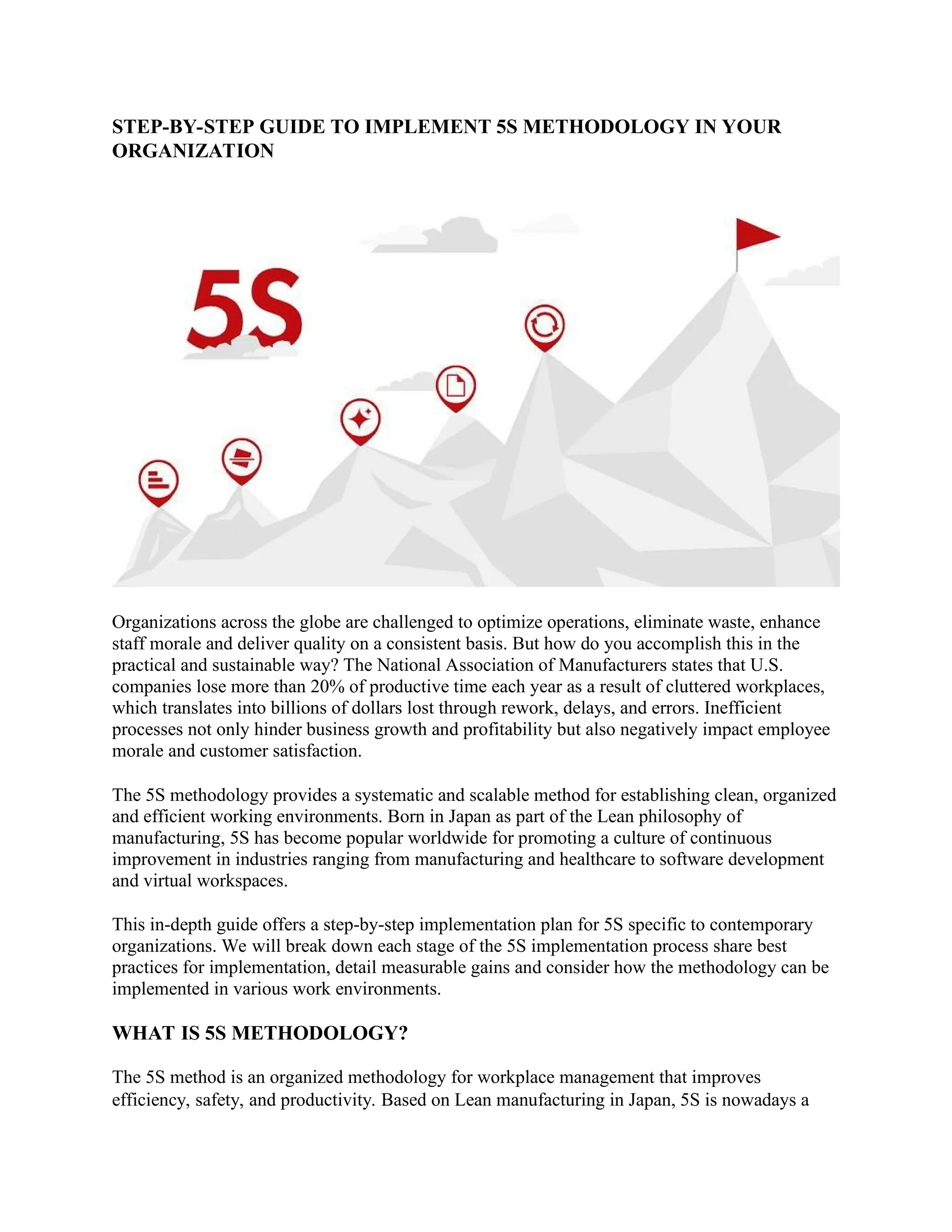 STEP-BY-STEP GUIDE TO IMPLEMENT 5S METHODOLOGY IN YOUR ORGANIZATION.ppt