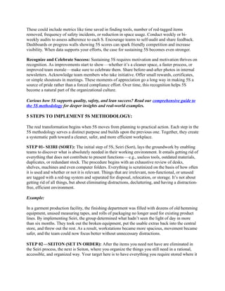 STEP-BY-STEP GUIDE TO IMPLEMENT 5S METHODOLOGY IN YOUR ORGANIZATION.ppt