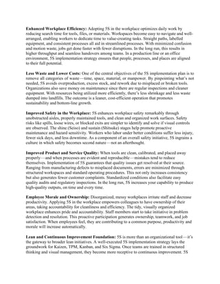 STEP-BY-STEP GUIDE TO IMPLEMENT 5S METHODOLOGY IN YOUR ORGANIZATION.ppt