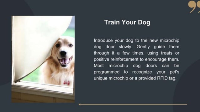 _Step-by-Step Guide to Installing a Microchip Dog Door.ppt