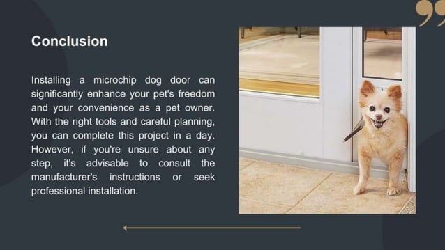 _Step-by-Step Guide to Installing a Microchip Dog Door.ppt