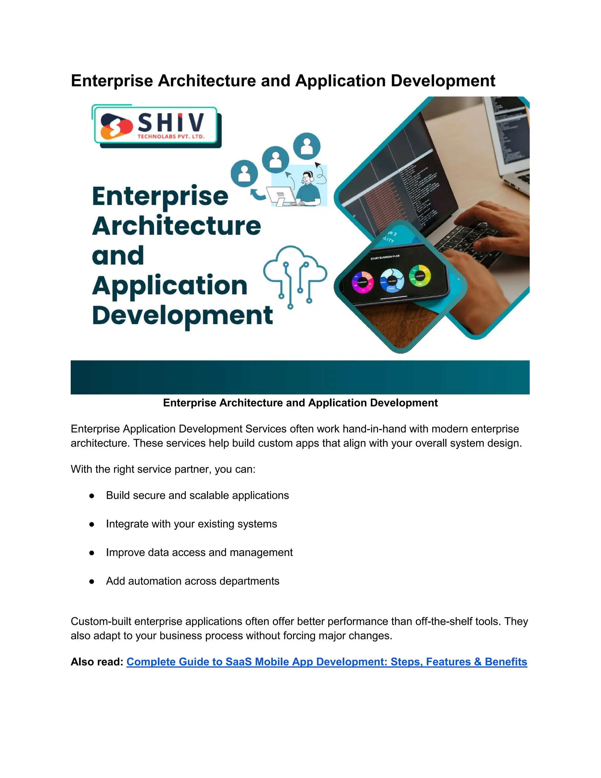 Modern Enterprise Architecture: Step-by-Step Guide | PDF