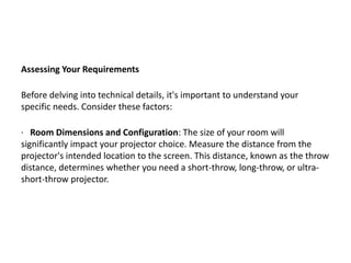 Step-by-Step Guide to Picking the Best Projector for Your Home Theater.pptx