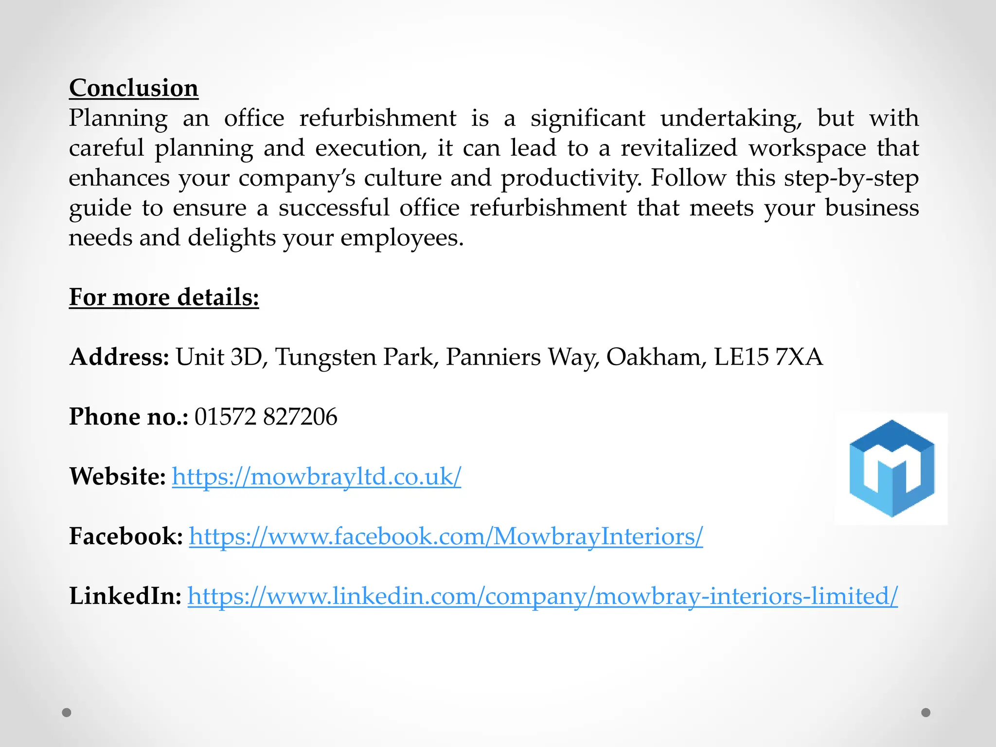 Step-by-Step Guide to Planning an Office Refurbishment.pptx