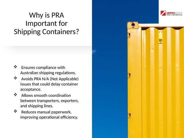 Step-by-Step Guide to Pre-Receival Advice in Australia | PPT