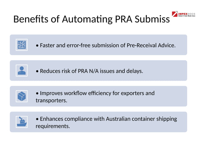 Step-by-Step Guide to Pre-Receival Advice in Australia | PPT