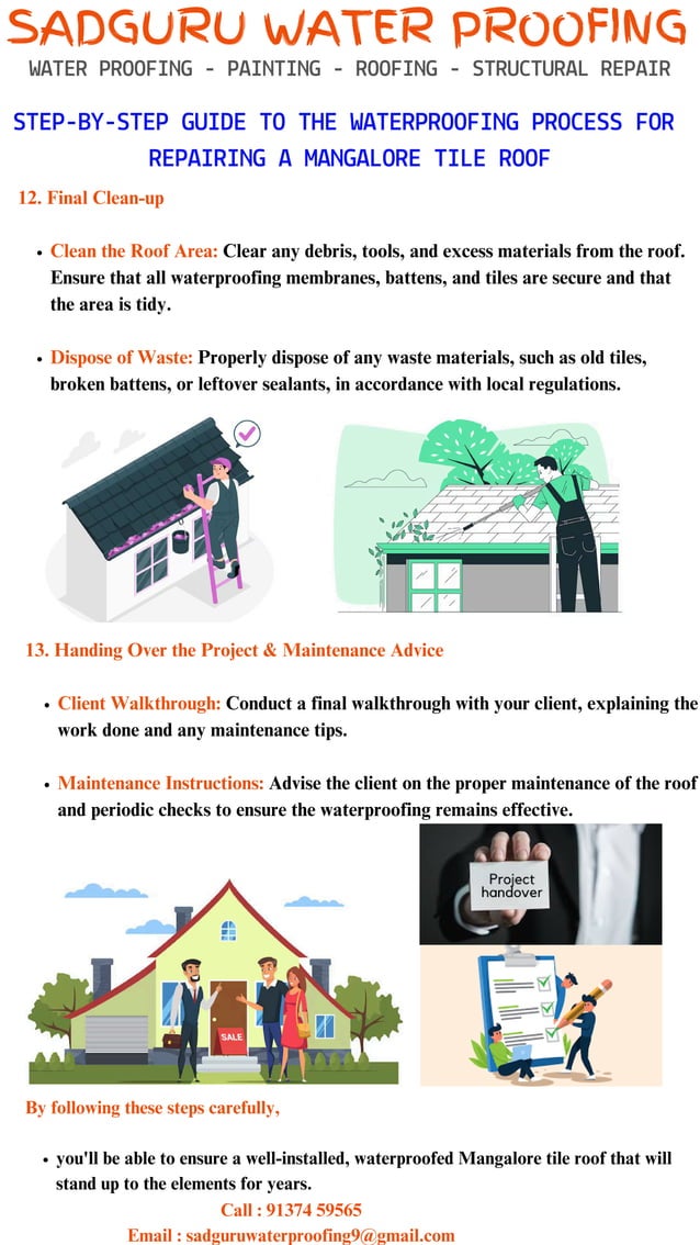 Step-by-step guide to the waterproofing process for repairing a Mangalore tile roof.pdf