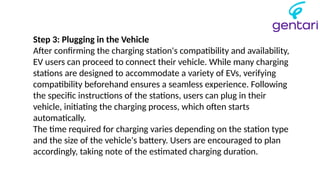 Step-by-Step Guide to Using EV Charging Stations | PPTX