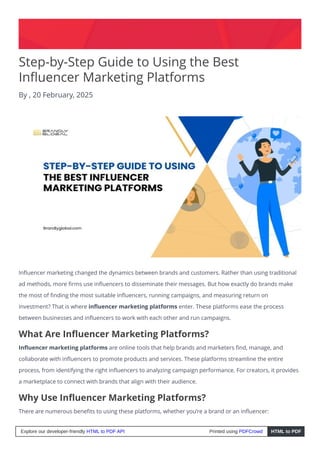 Step-by-Step Guide to Using the Best Influencer Marketing Platforms.pdf