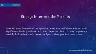 Step-by-Step Multivariate Regression for Econometrics Assignments | PPT