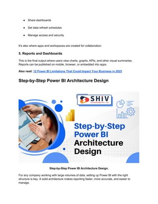 Power BI Architecture: Step-by-Step Guide | PDF