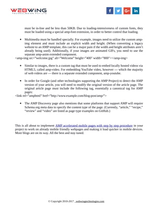 Step by-step procedure to implement amp in website | PDF | Web Design ...