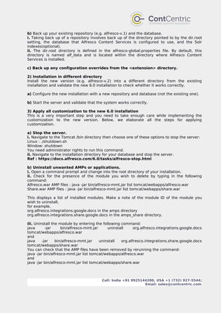 Step by-step process guide for alfresco migration from 5.x to 6.0 | PDF