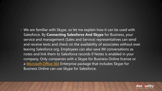 Step-by-Step Process of Skype Integration with Salesforce.pptx
