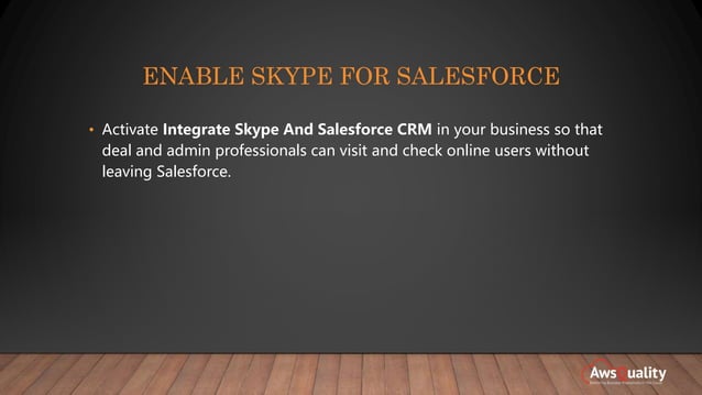Step-by-Step Process of Skype Integration with Salesforce.pptx
