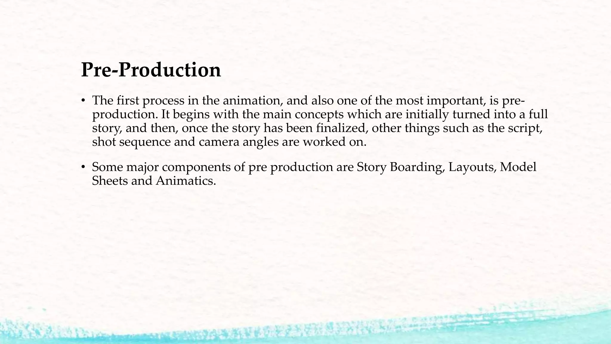 Step by-step to make an animated movie | PPTX