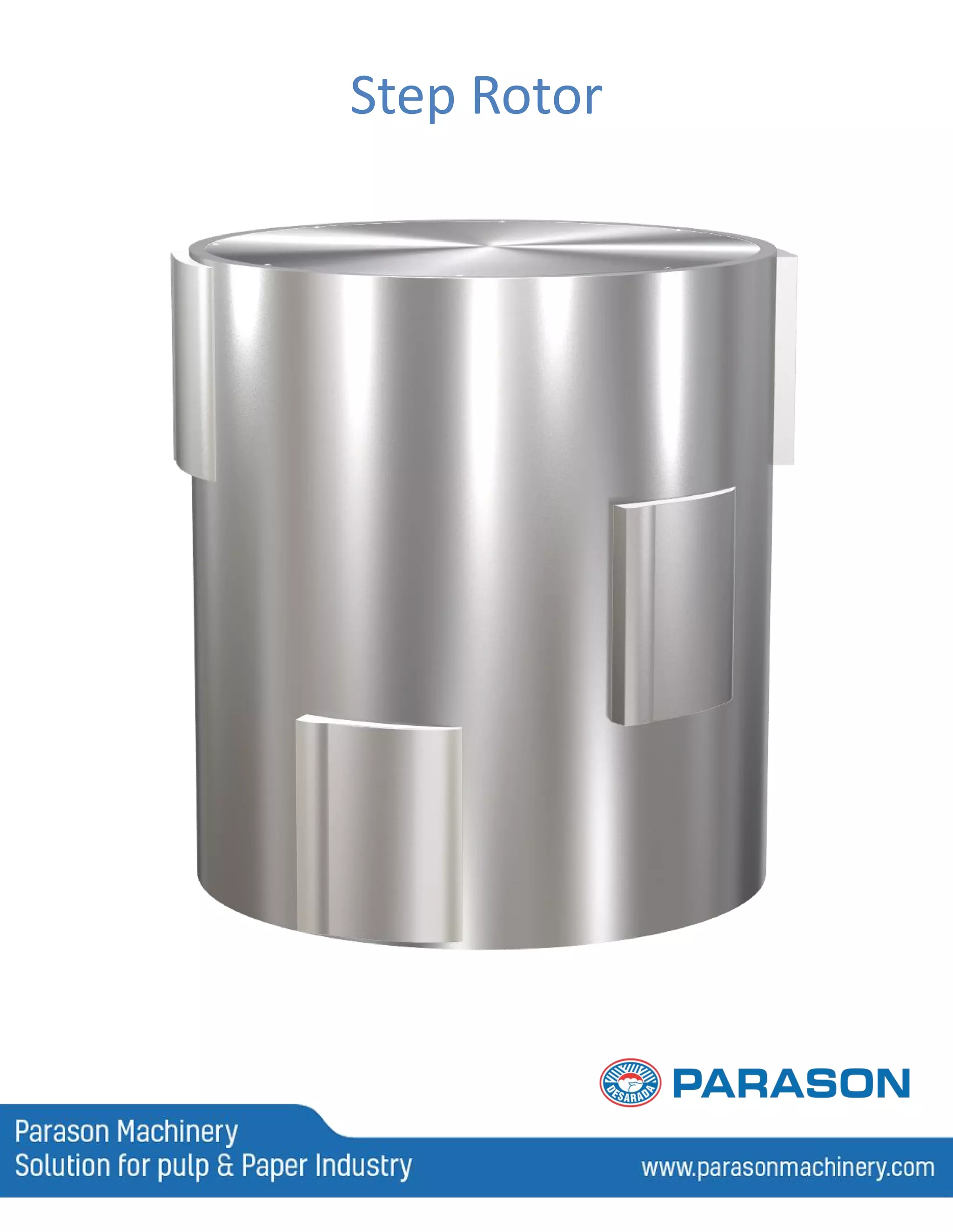 Step Rotor Pulp Machine Equipment | PDF