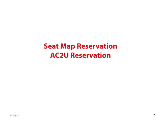 The Flight Engine (TFE) B2B Seat Reservation - AC2U Airline Seat ...
