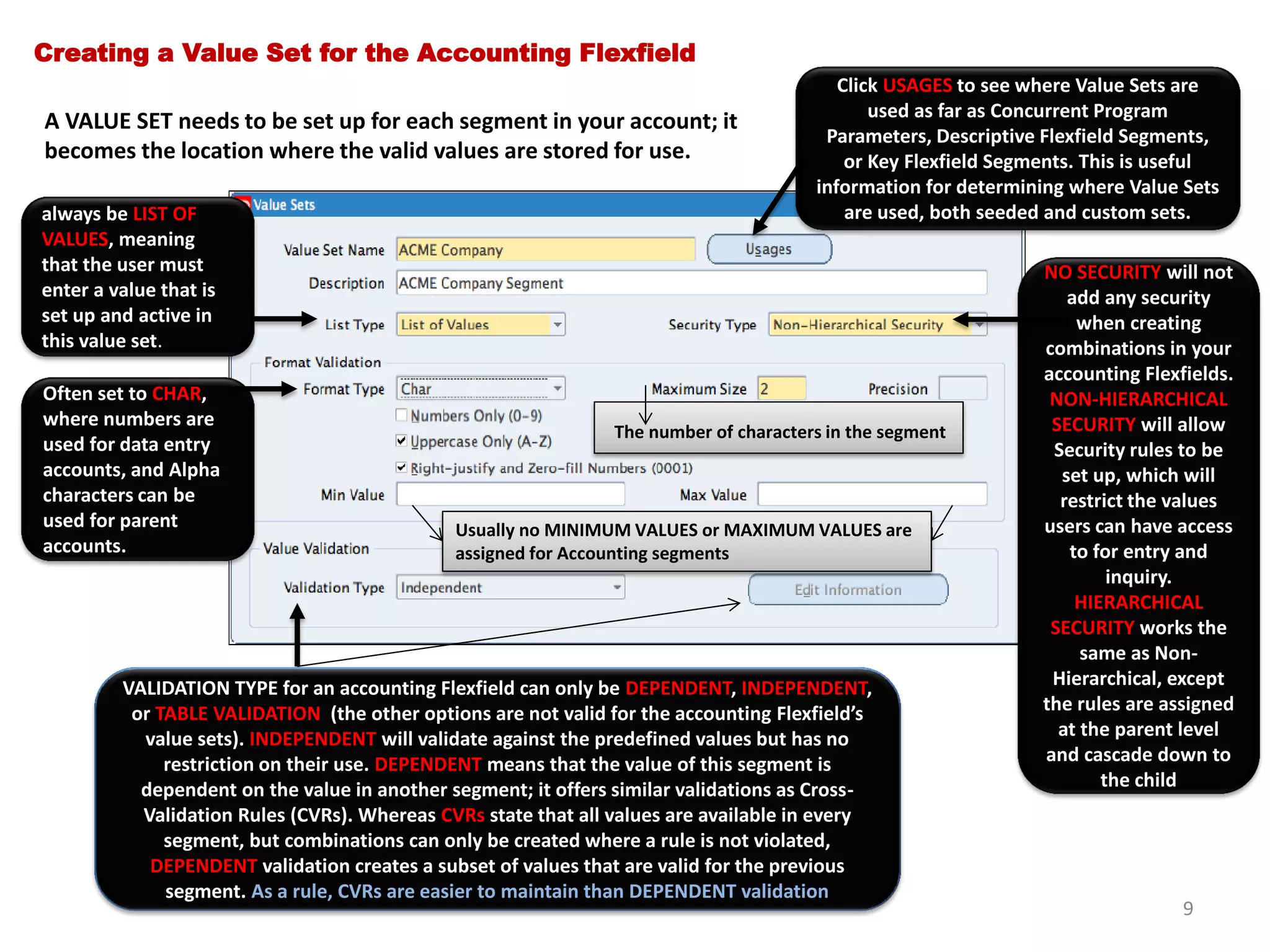 Oracle Financials R12 - GL STEP 1 - Chart Of Accounts | PDF