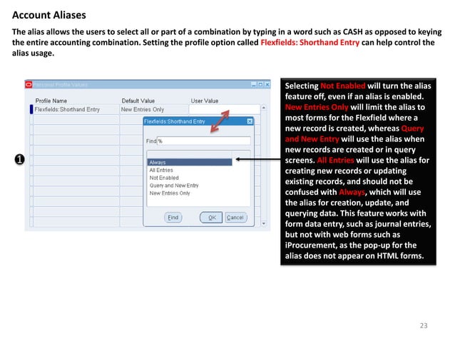 Oracle Financials R12 - GL STEP 1 - Chart Of Accounts | PDF | Business ...