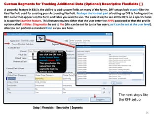 Oracle Financials R12 - GL STEP 1 - Chart Of Accounts | PDF