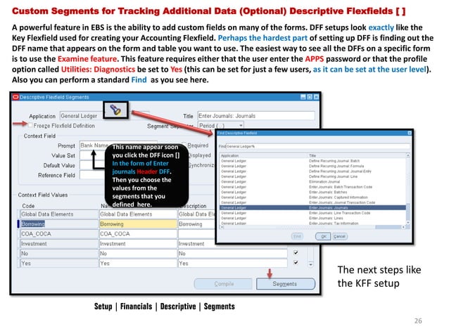 Oracle Financials R12 - GL STEP 1 - Chart Of Accounts | PDF | Business ...