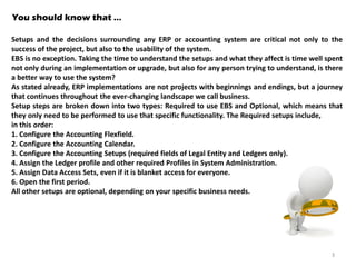 Oracle Financials R12 - GL STEP 1 - Chart Of Accounts | PDF