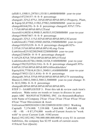 Step 1 - RatiosSTEP 1 Print out this tabs 2 pages & make notes .docx