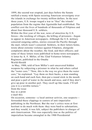 Step 1 Read Paul Kramers article The Water Cure.see below.docx